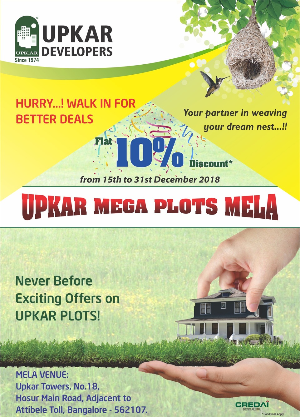 Upkar Developers | Offers